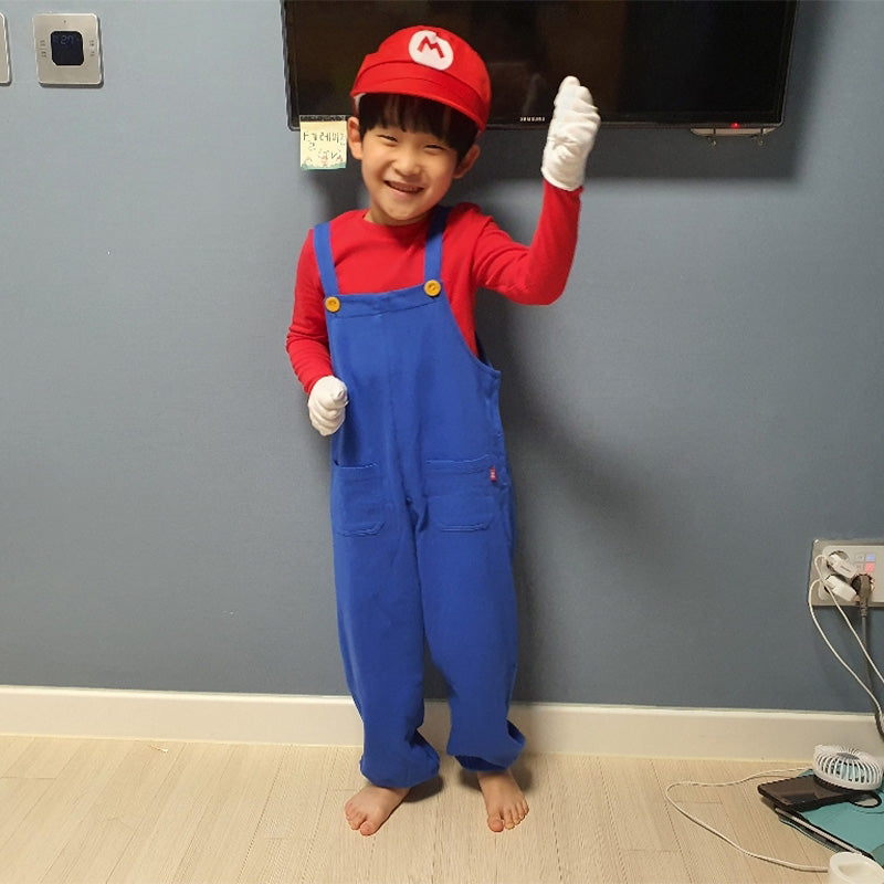 Mario Overall Costume (3-Piece Set) 2309OZ16 – Minitotz